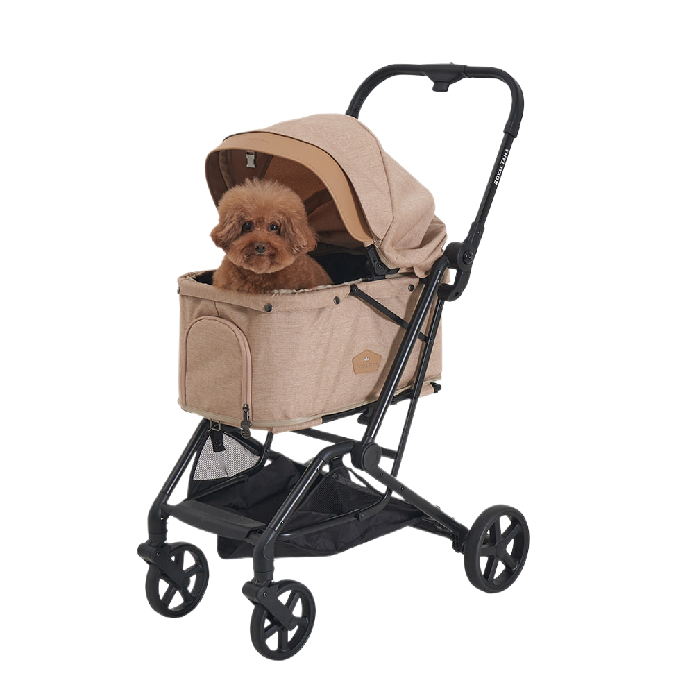 Korea Royaltails Double Open Convertible Pet Stroller Florence｜Automat